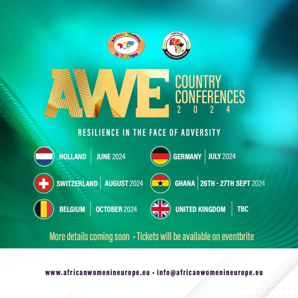 AWE 2024 COUNTRY CONFERENCES - African Women In Europe