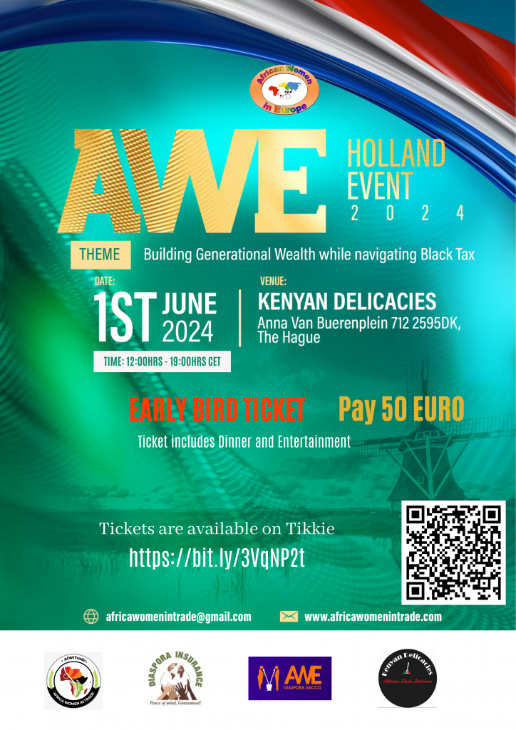 AWE HOLLAND EVENT 2024 - African Women In Europe